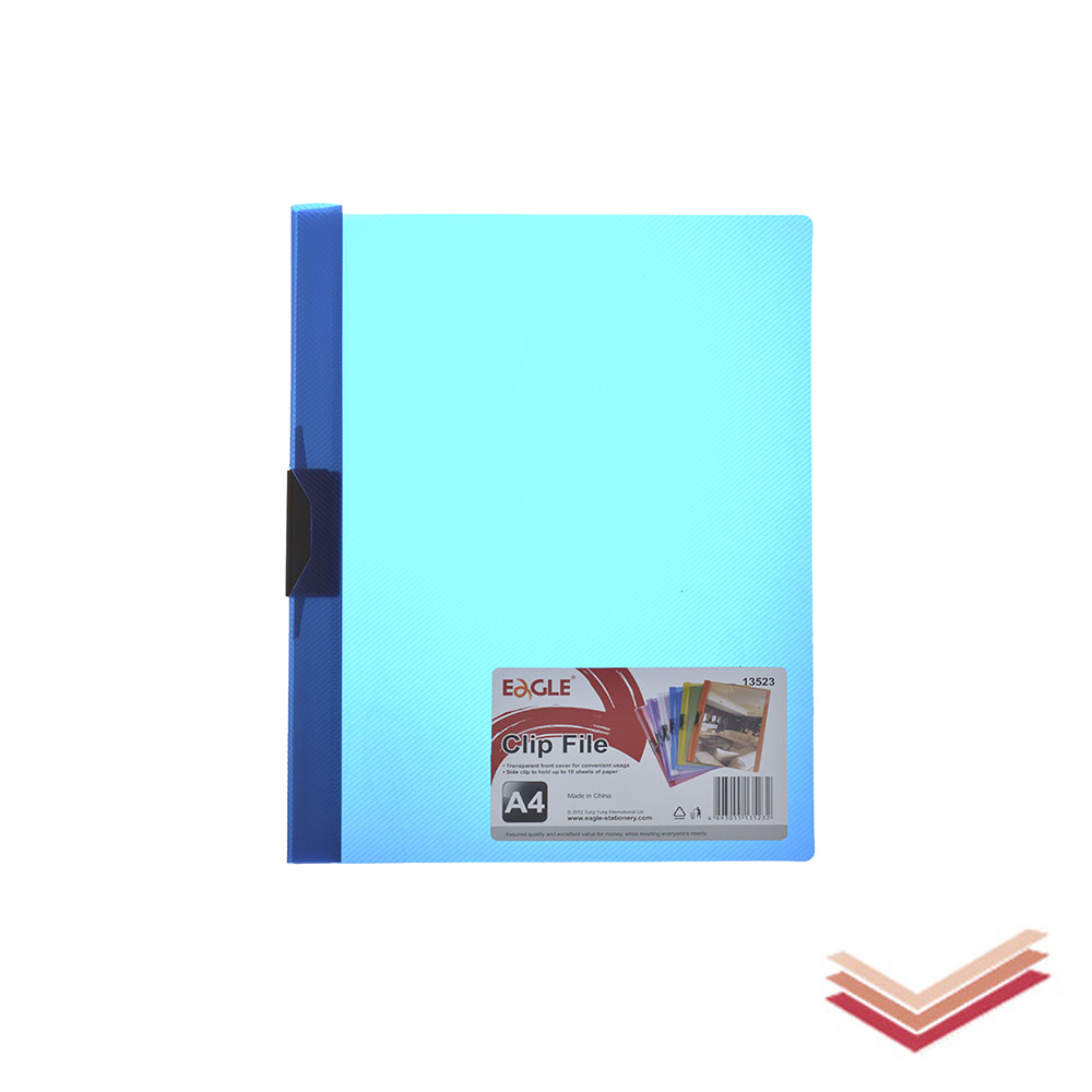 FOLDER PLASTICO EAGLE 13523 A4 CON CLIP | EAGLE | Compra Online - IMPANDI