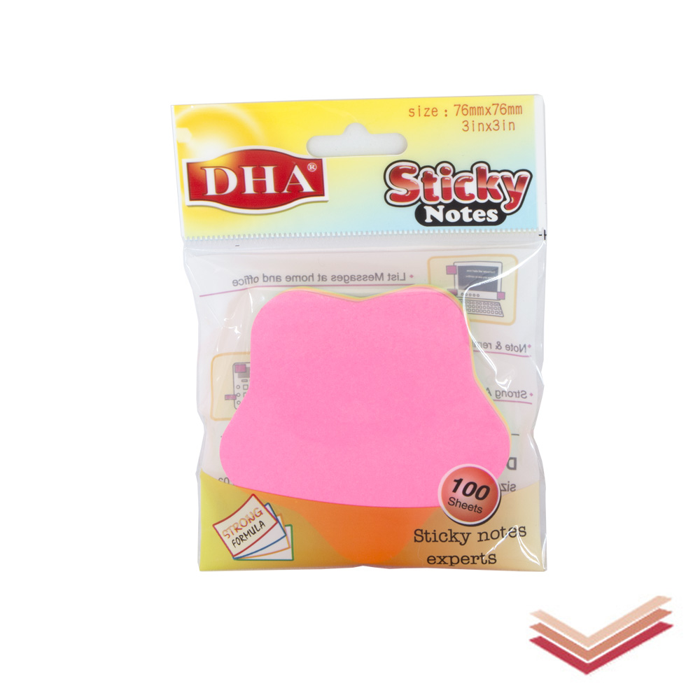 NOTITAS ADHESIVAS DHA DH-9729 NEON 5 COLORES FRUTILLA | DHA | Compra ...