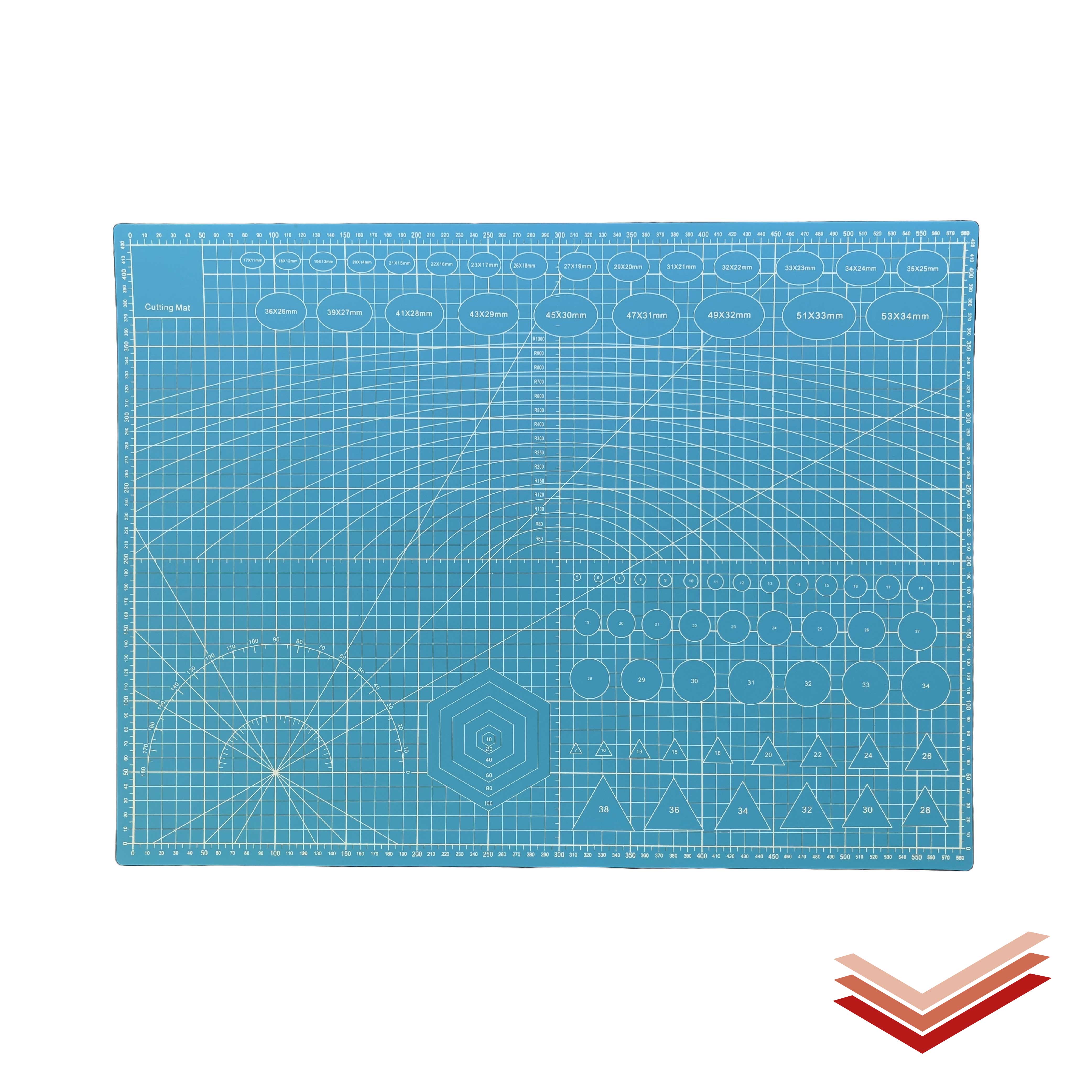 BASE PARA CORTE PANDI A2 PVC CELESTE | PANDI | Compra Online - IMPANDI