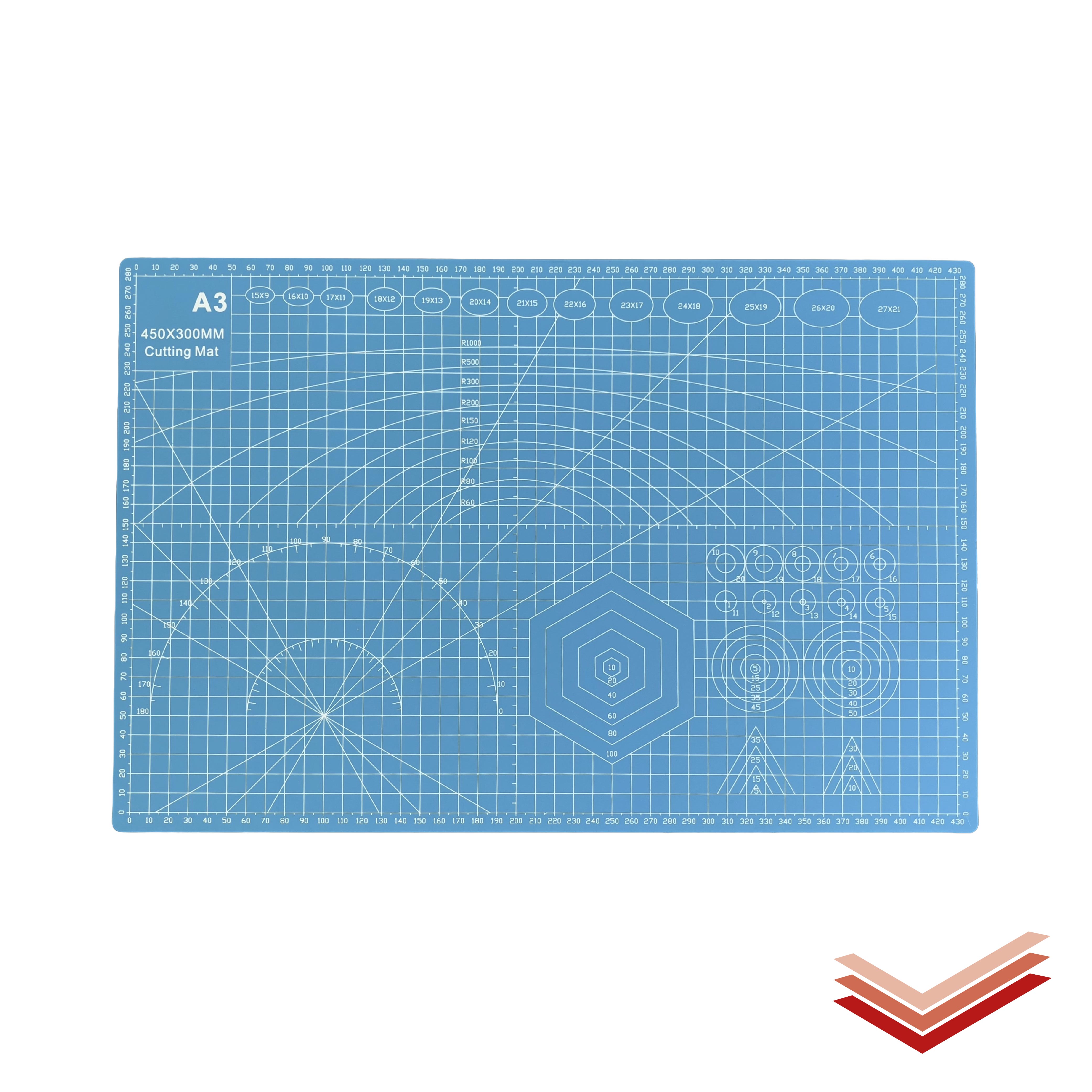 BASE PARA CORTE PANDI A3 PVC CELESTE | PANDI | Compra Online - IMPANDI