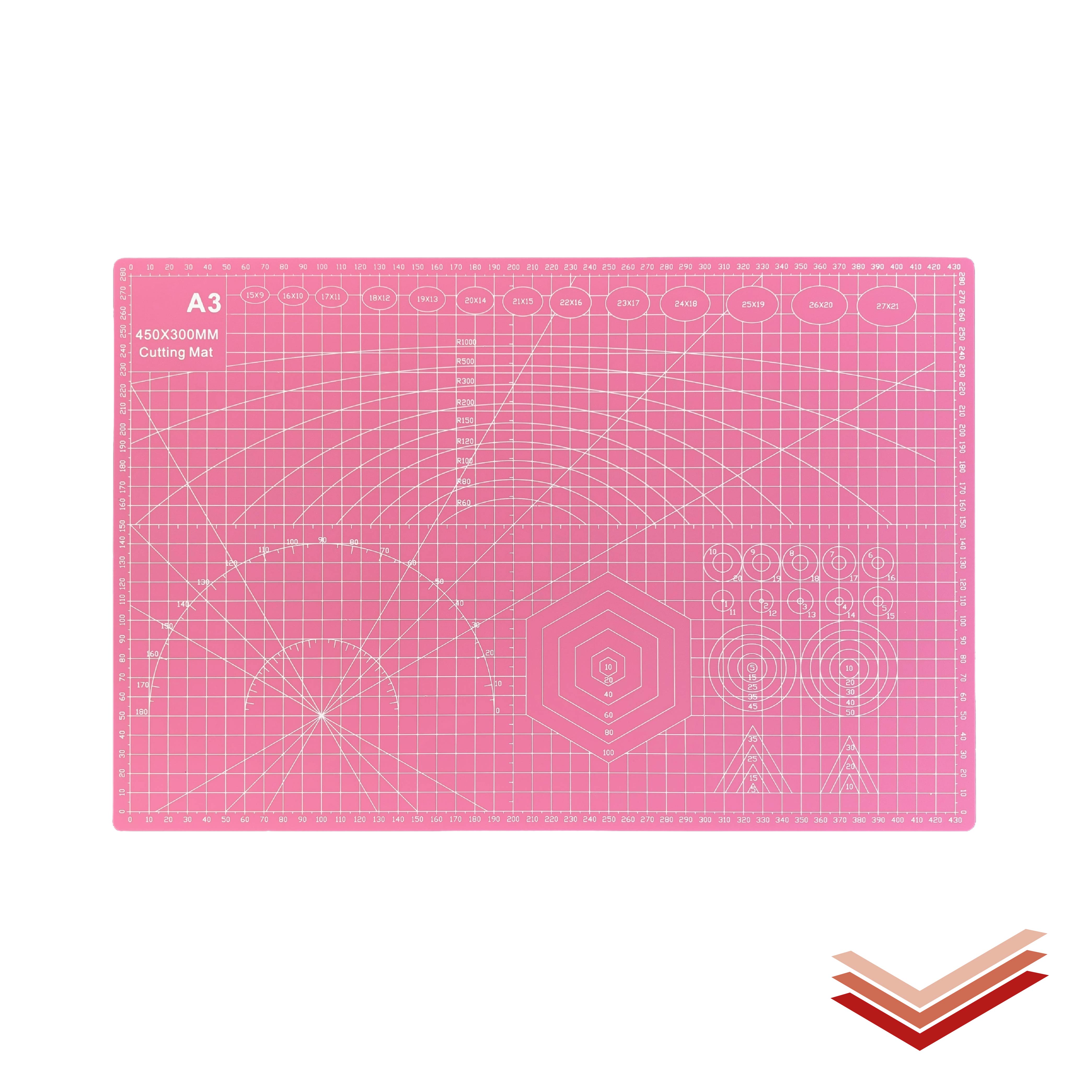 BASE PARA CORTE PANDI A3 PVC ROSADO | PANDI | Compra Online - IMPANDI