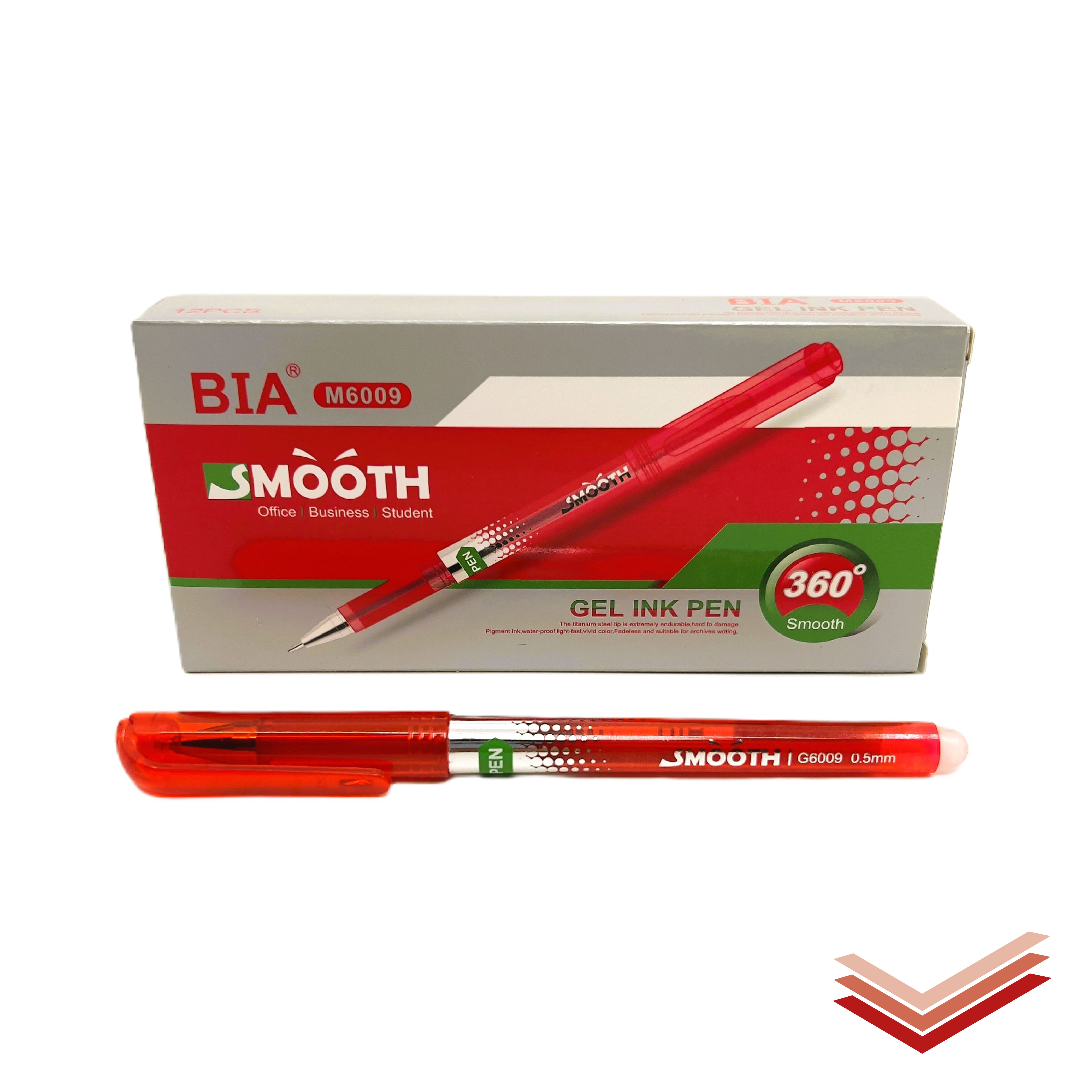 ESFERO BORRABLE SMOOTH M6009 0.5mm ROJO | SMOOTH | Compra Online - IMPANDI